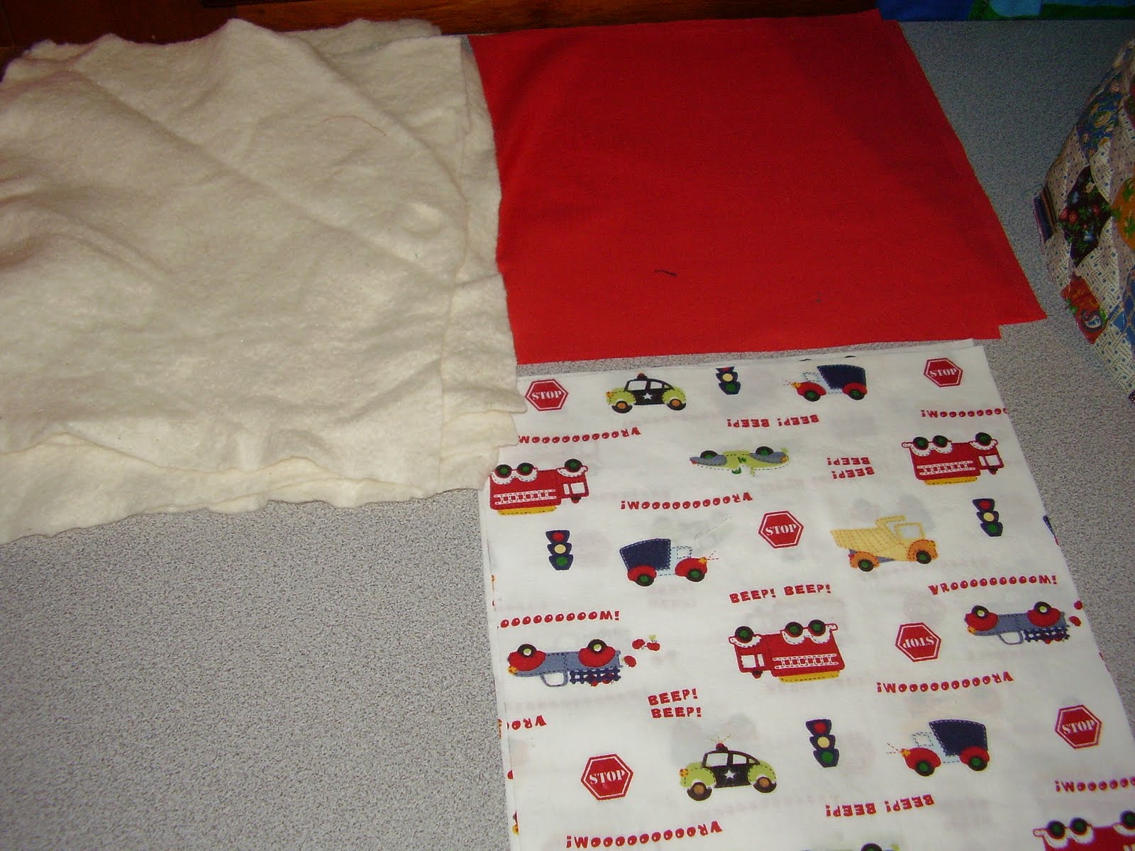 Sewing and Growing: Crib Sheet to Toy Box Recon