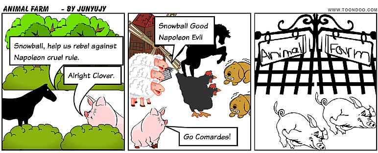 Animal Farm alternate ending
