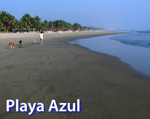Tourism in real mexico - english version: surf at playa azul, michoacan