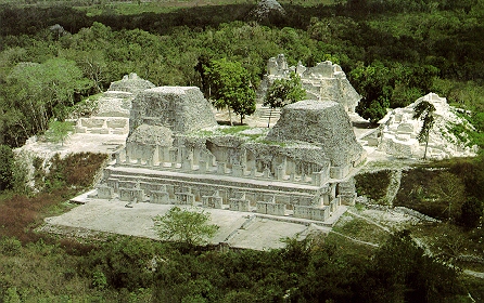 Tourism in real mexico - english version: becán archelogic, maya site ...