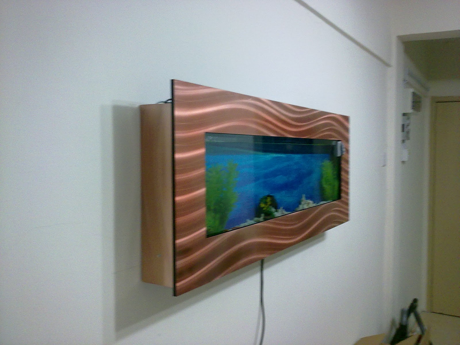 Wall Aquarium at Home: Step by Step: Installation Procedure