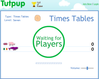Reken Spelletjes: Tutpup - Times tables game