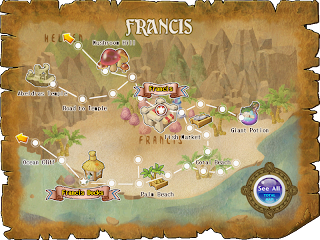Wonderking Online Guide: Francis Map
