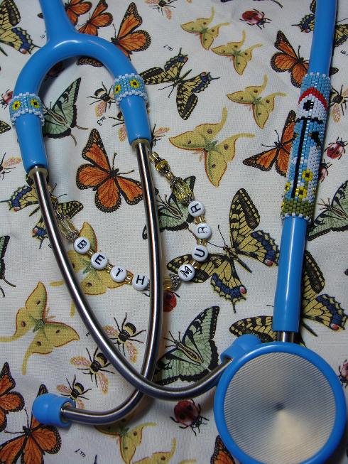 Until We Bead Again, Beth Murr: Beaded Stethoscopes