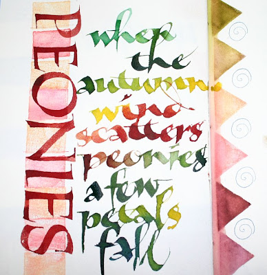 Roann Mathias Calligraphy: Workshop with Charles Pearce