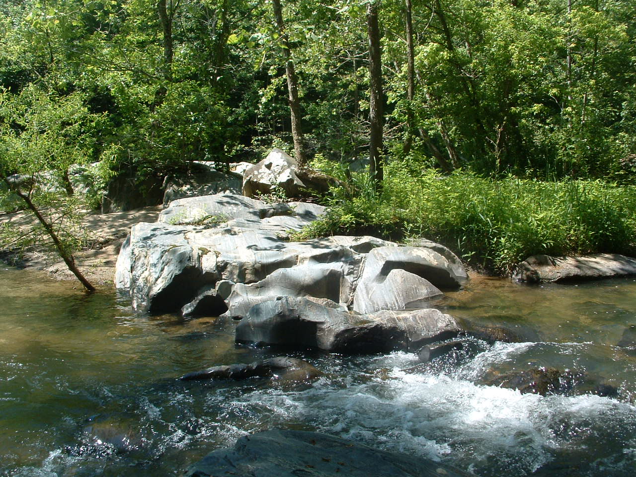 Geomancy: Gunpowder Falls State Park: The Pot Rocks