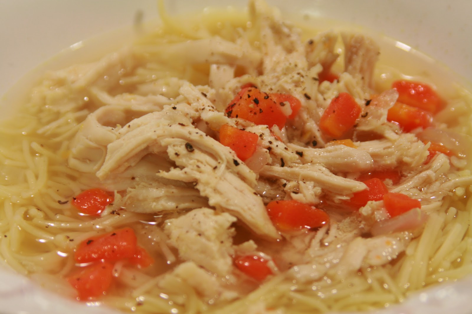 Cook Bake & Decorate: My Mom's "Miracle" Chicken Noodle Soup
