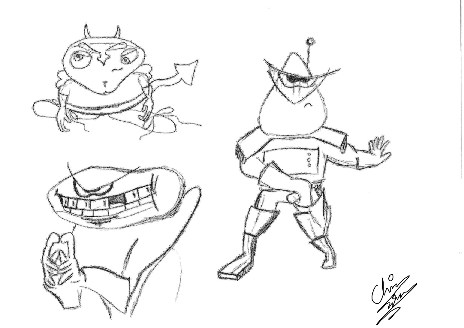 \m/Kwiss\m/: Character design - The henchman