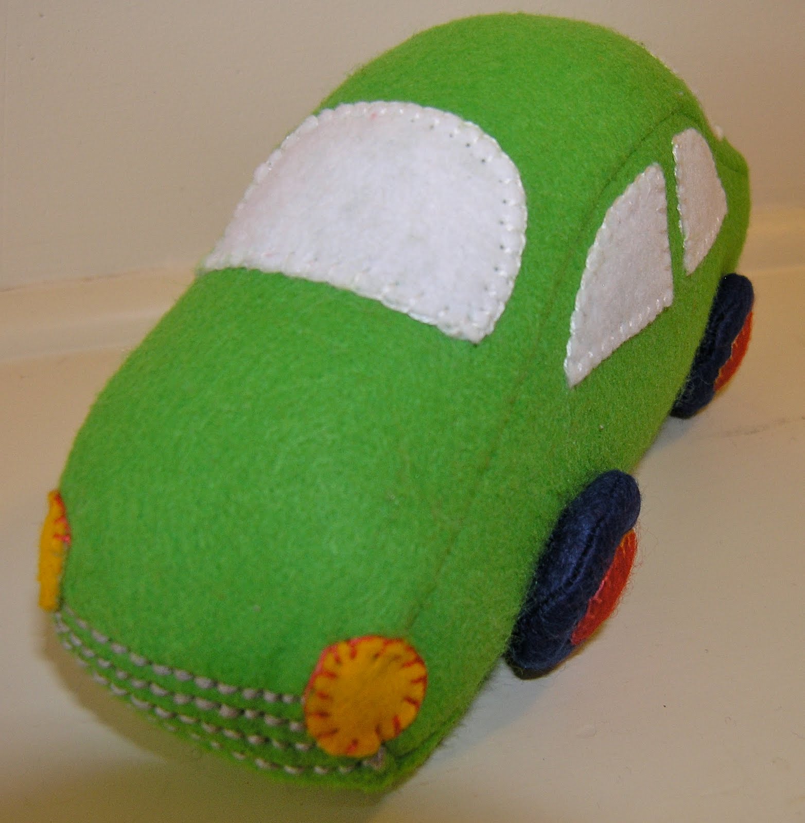 Annie At Home: Project Seven: Felt Toy Car