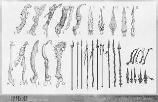 Escy Art: Mongol Weapons: The Javeline