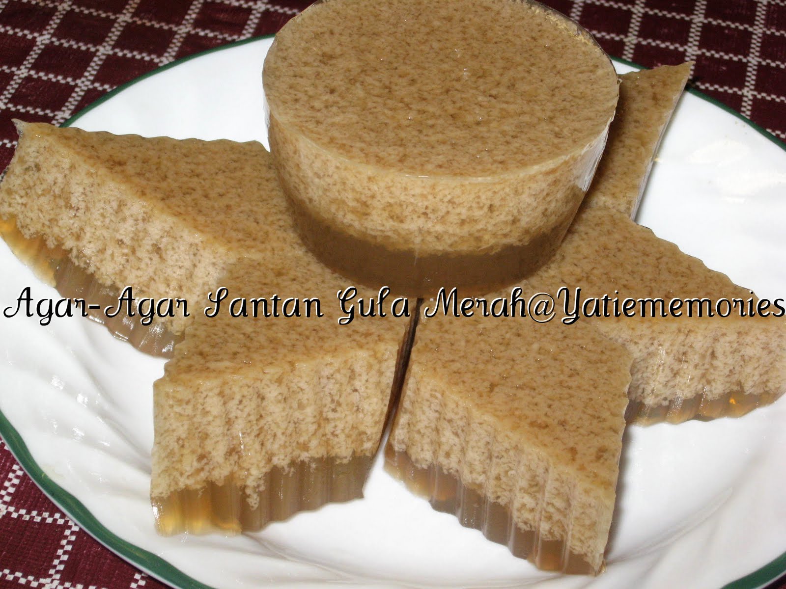 Sinar Kehidupanku**~::..: Agar-Agar Santan Gula Merah