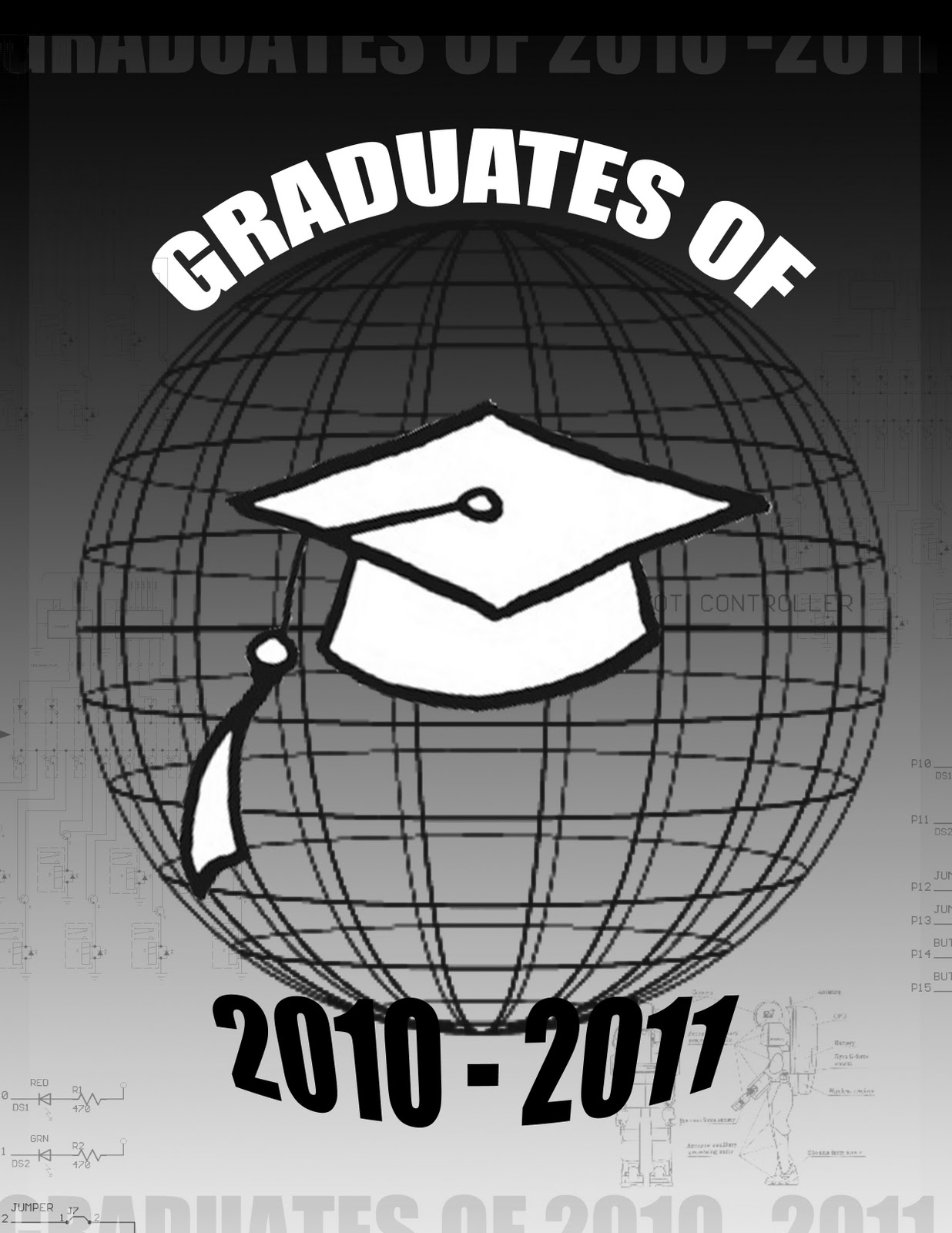 Marshall Mcluhan Graphic Desgin: Yearbook Divider Pages