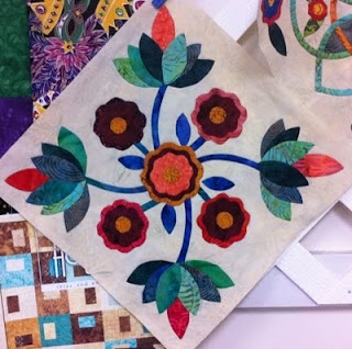 Bright Hopes Quilting: Rose of Sharon Block of the Month