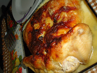 Délisule: ...Frango Desossado Recheado com Creme de Batata e Queijo...