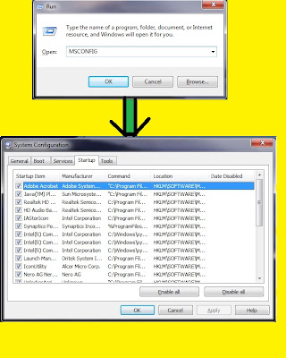 MOBILE AND COMPUTER TRICKS: Avoid Unwanted applications run at start up ...