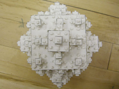 An Ocean Of Knowledge An Inch Deep: Fractal Papercraft