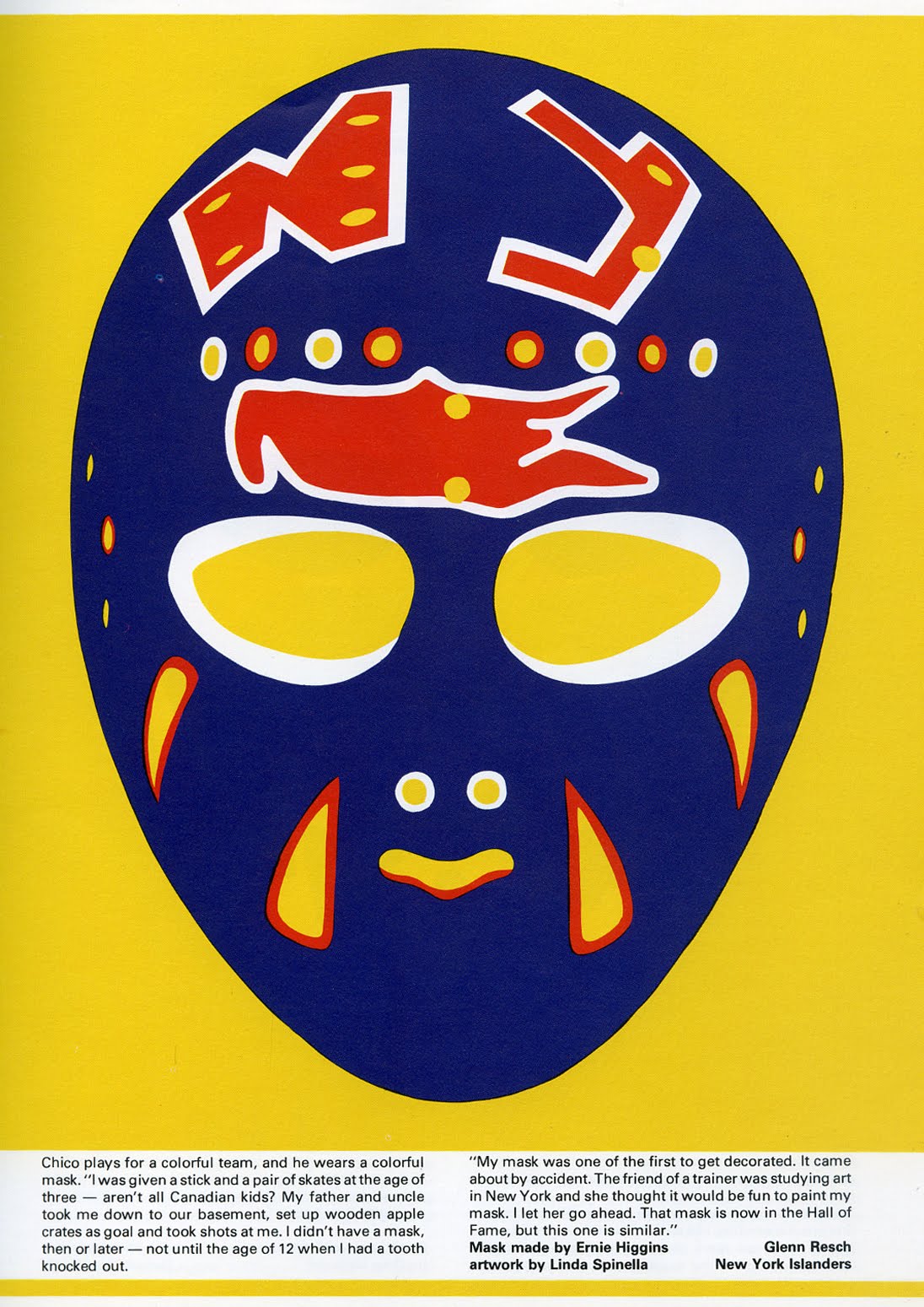 MY HOCKEY CARD OBSESSION: STASHED IN THE CLOSET - Vintage Goalie Mask Book