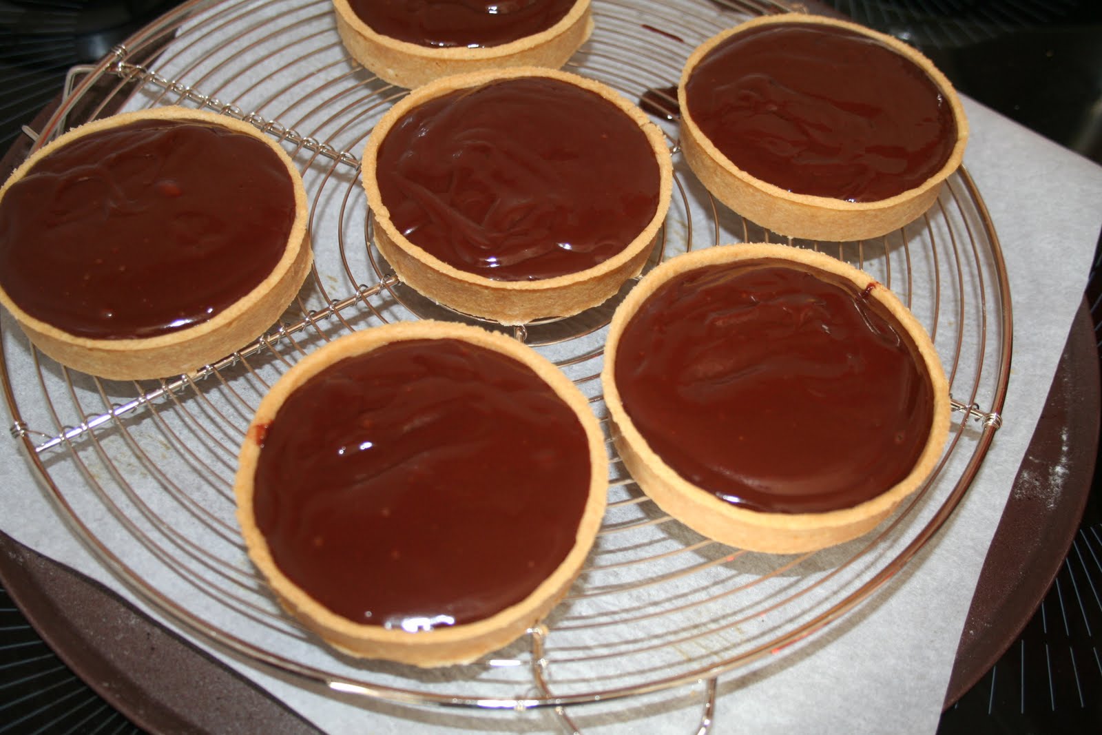 Tartelettes au Chocolat - La cuisine de Bernard