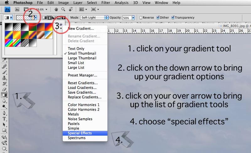 Paper Heart Camera: PS tutorial: Adding a rainbow