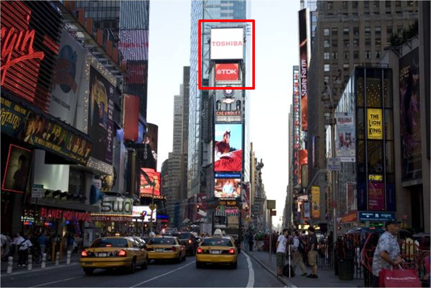 Advertising Square New York: TDK reemplaza su pantalla en Times Square
