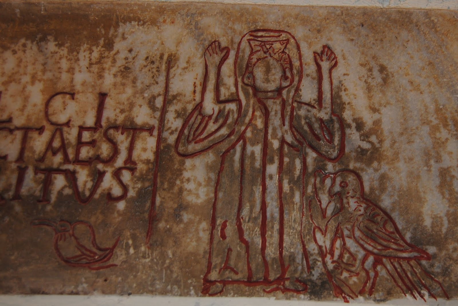 Orbis Catholicus Secundus: Orans Position from the Catacombs