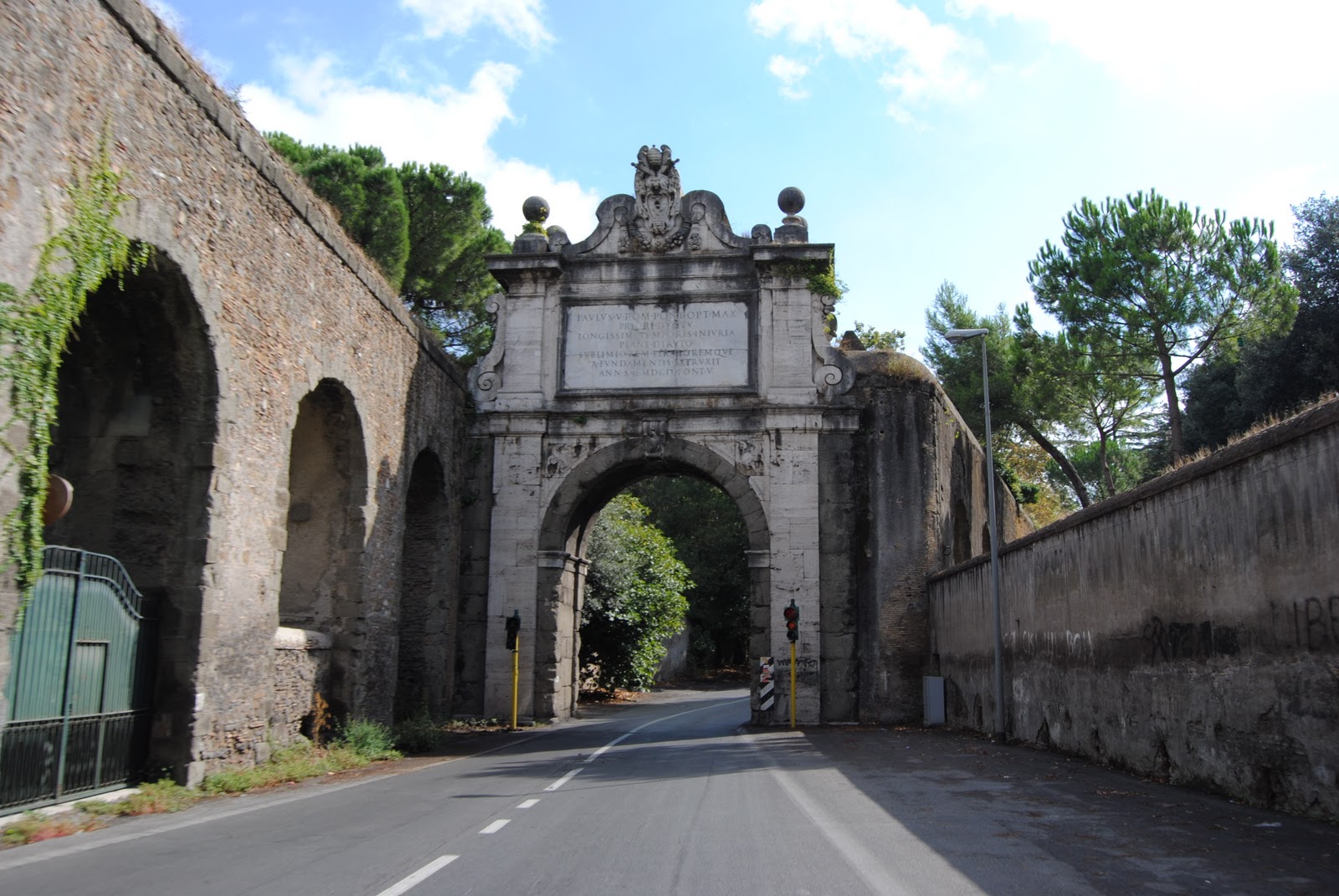 Orbis Catholicus Secundus: Arrival in Rome: Via Aurelia