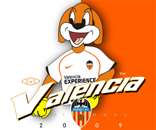 MisterGoal's blog: The mascots: NEW!!! Valencia fc (Spain) 2009 Home kit