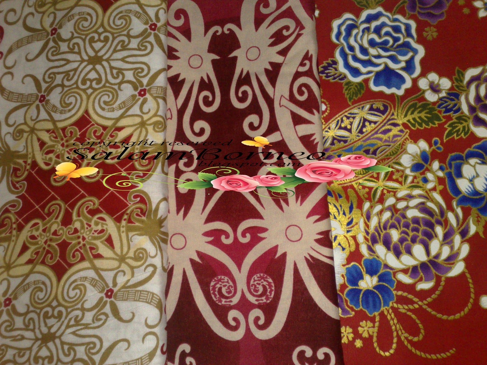 Salam Borneo: Batik Sarong - To Sabah With Love