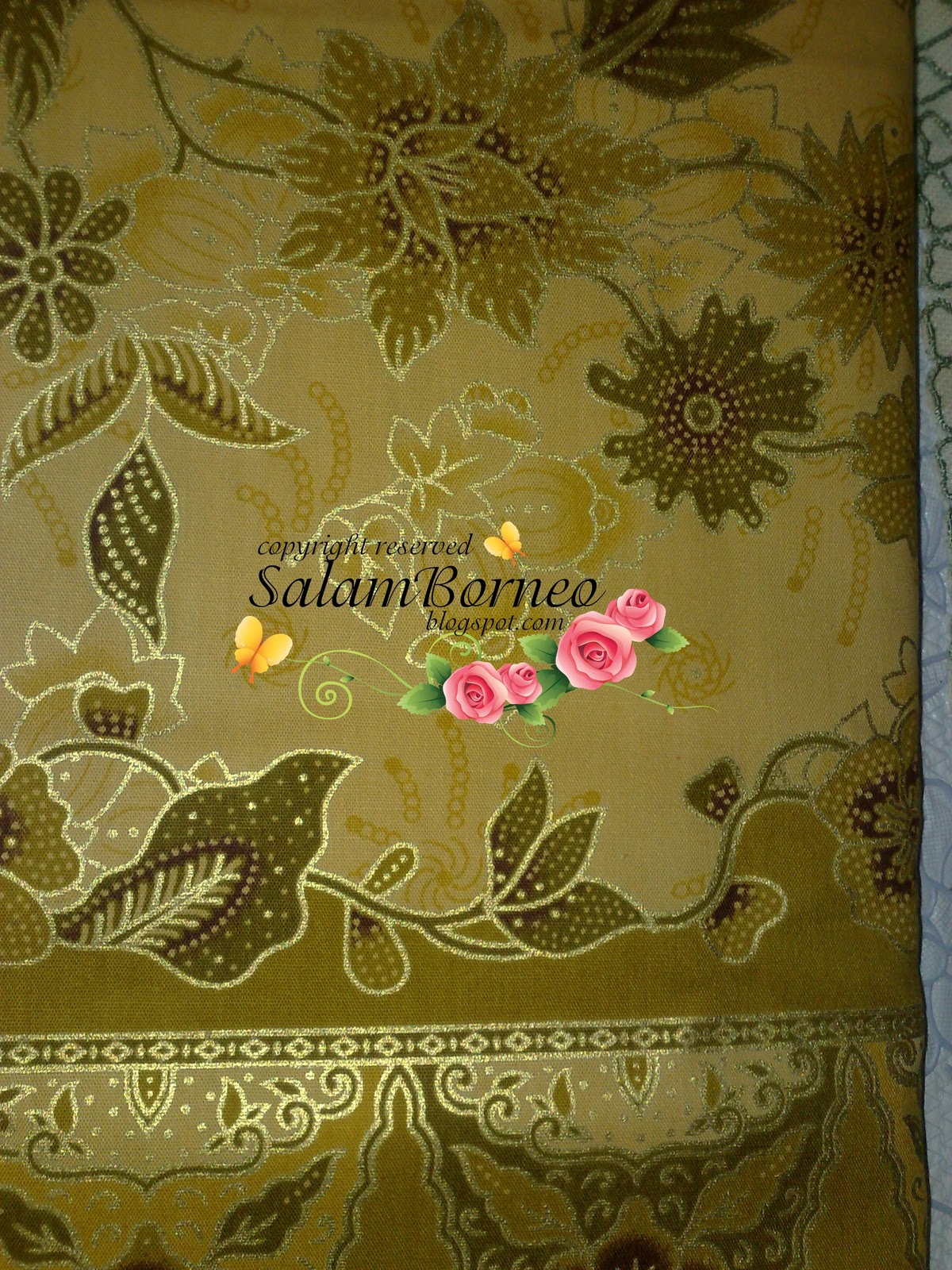 Salam Borneo: Batik Sarong - To Sabah With Love