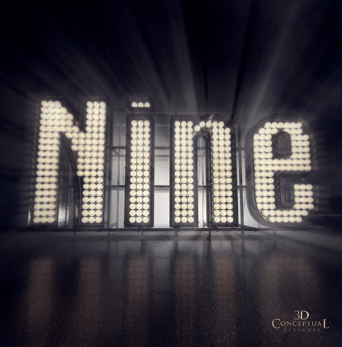 3DconceptualdesignerBlog: Project Review: NINE 2009 PART I-3D Logos.