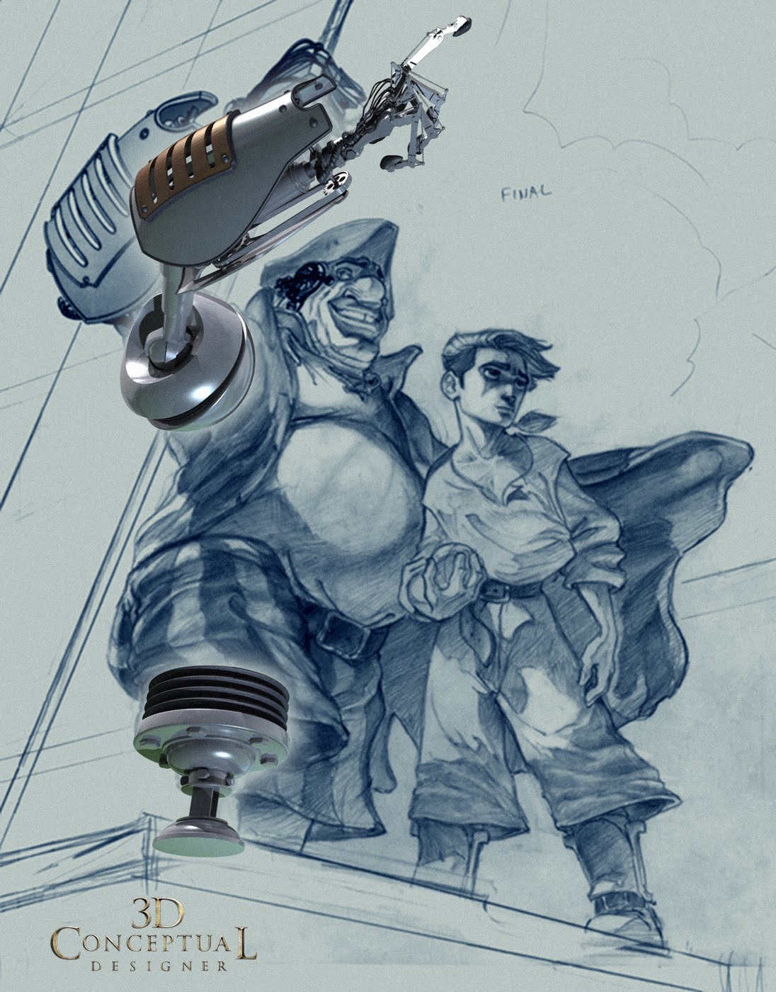 Treasure Planet Map Ball Prop