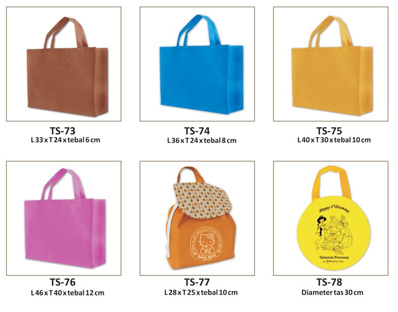 Tas Promosi & Souvenir I Tas Spunbond I Tas Katun: Contoh Produk