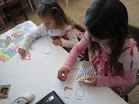 Tracing Shapes With Stickers - Confessions of a Homeschooler
