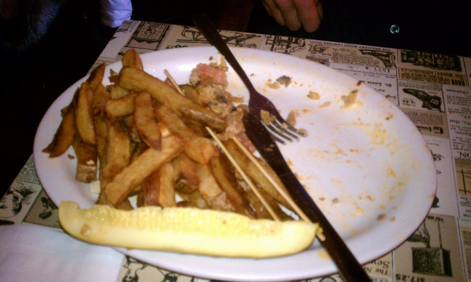 Encounter's Blog: Lunch today at the famous Thurman Cafe