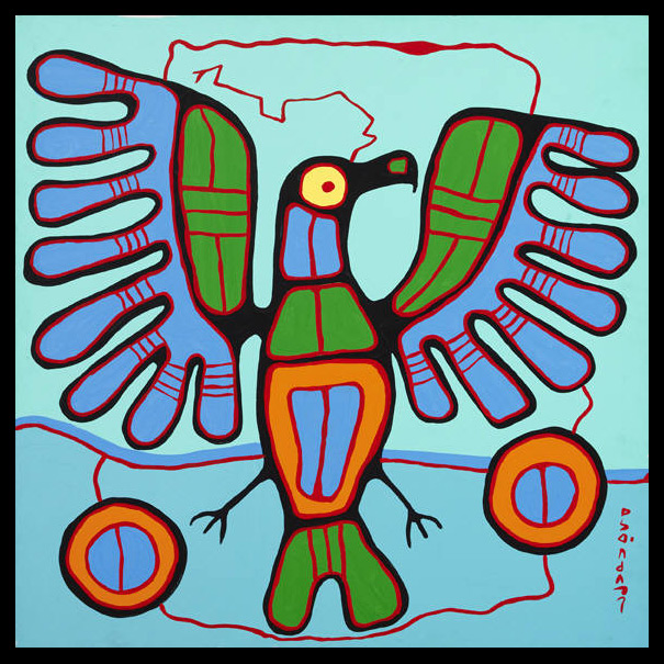 ART with Mrs. A: Norval Morrisseau and 3rd Grade Animal Paintings