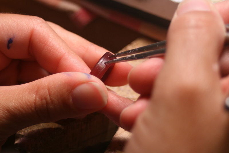 etsy metal: Step 3 - carving the details