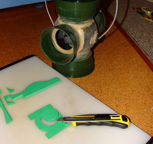 marvel contra dc: Como fazer sua lanterna verde