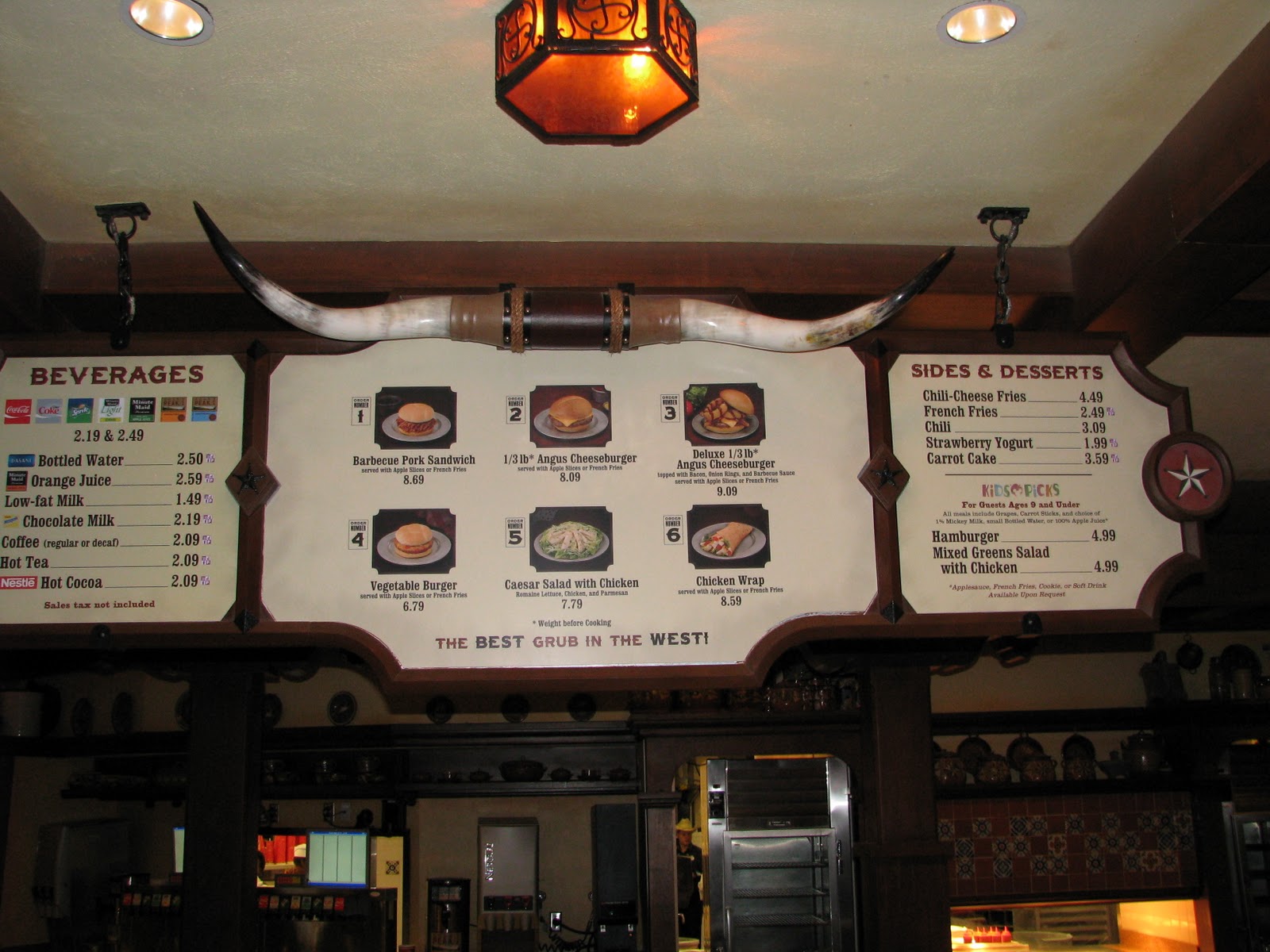 Disney World Dining - Pecos Bill Tall Tale Inn and Cafe | Disney World ...