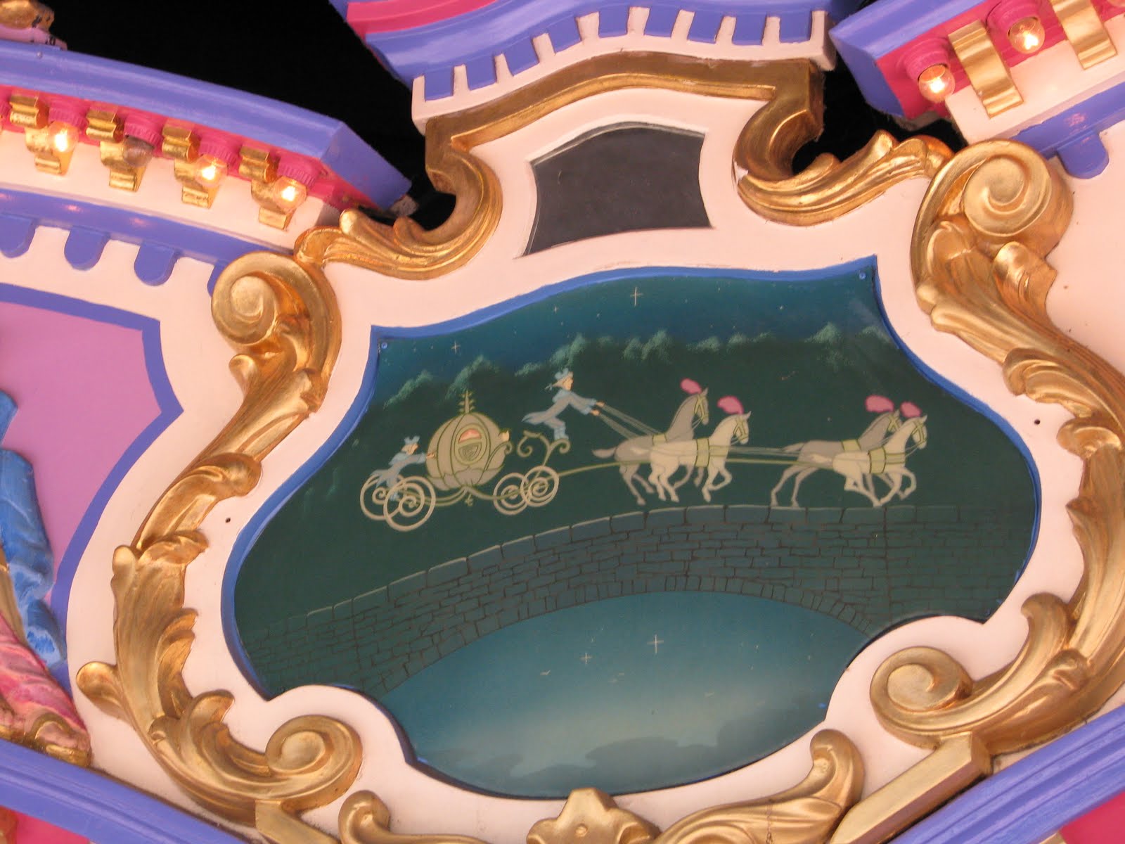 The Story Of Cinderella As Told On The Carousel In The Magic Kingdom ...