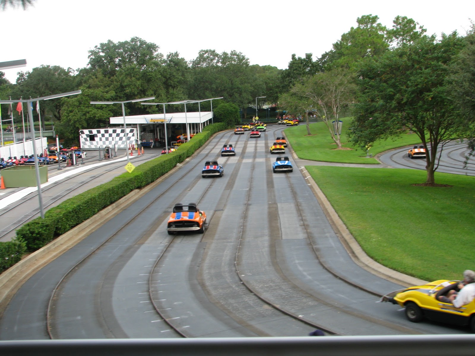 First Driving Experience At Disney World Tomorrowland Speedway | Disney ...