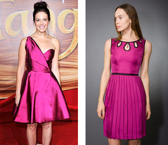 Bad Joan ...it's good to be bad!: get that look: RASPBERRY COCKTAIL DRESS