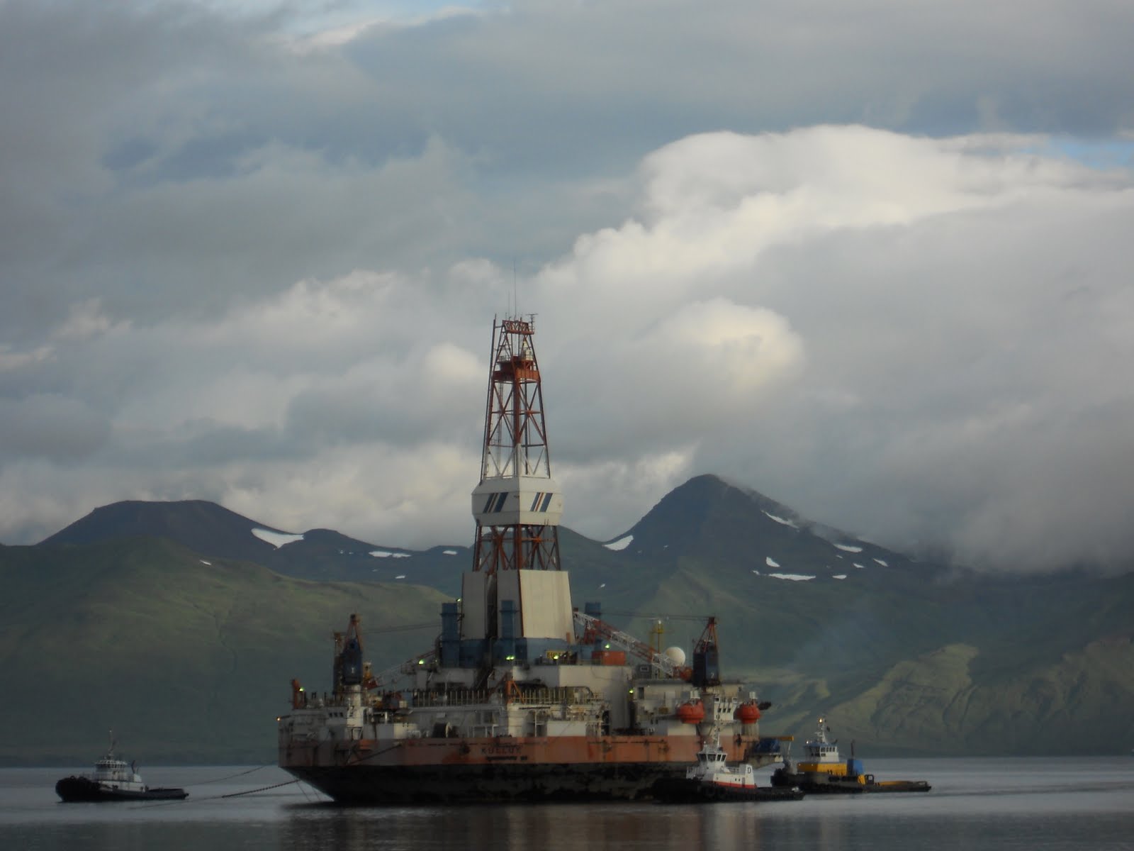 Dutch Harbor Dirt to Nome Dirt: Dakota Update for Dan and The Shell Oil Rig