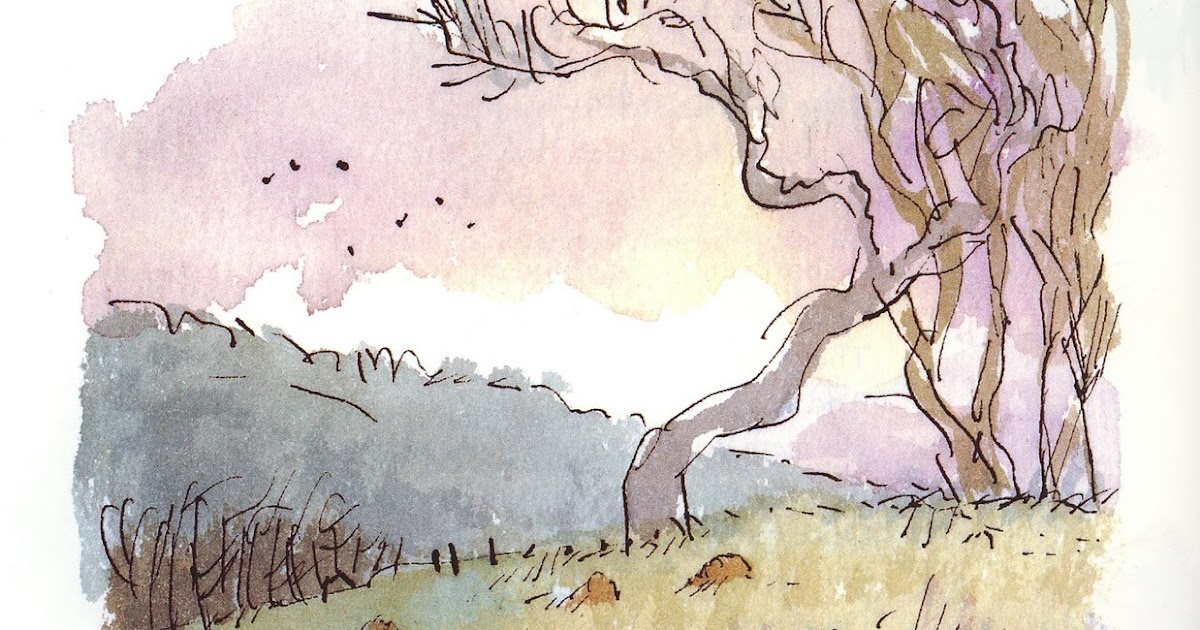 Drawing A Blank: Quentin Blake and landscapes.