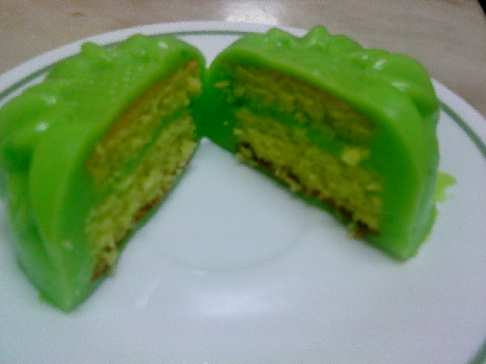 Mini Pandan Layer Cake