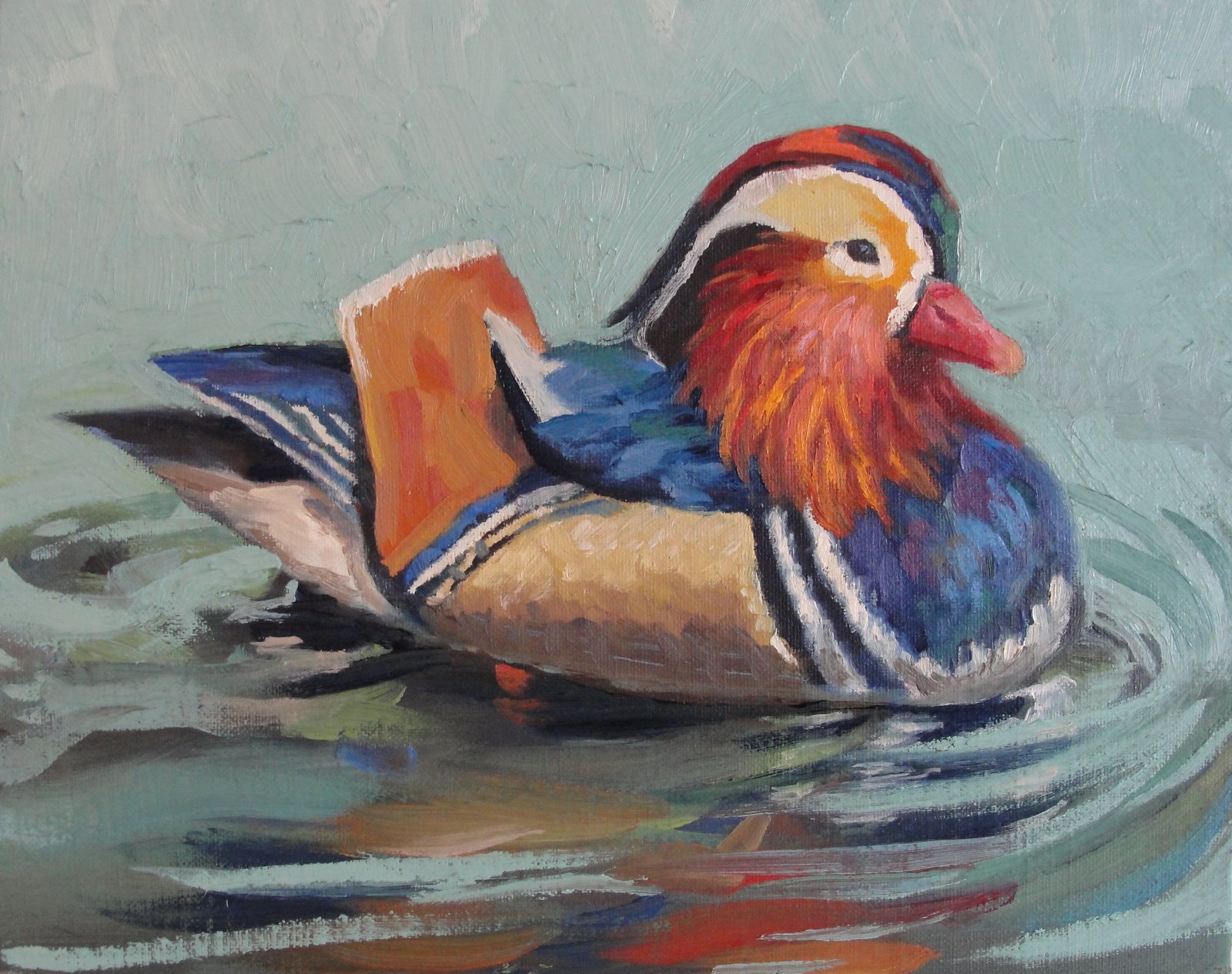 Paint Horse Studio: Mandarin Duck