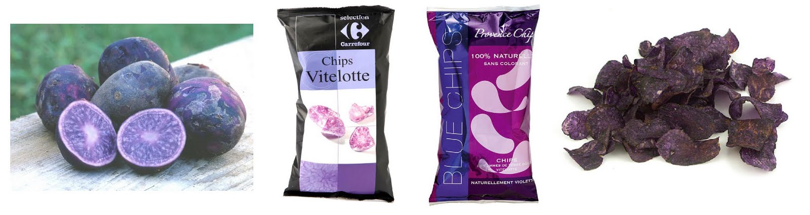 La Casa Violeta: Chips color violeta