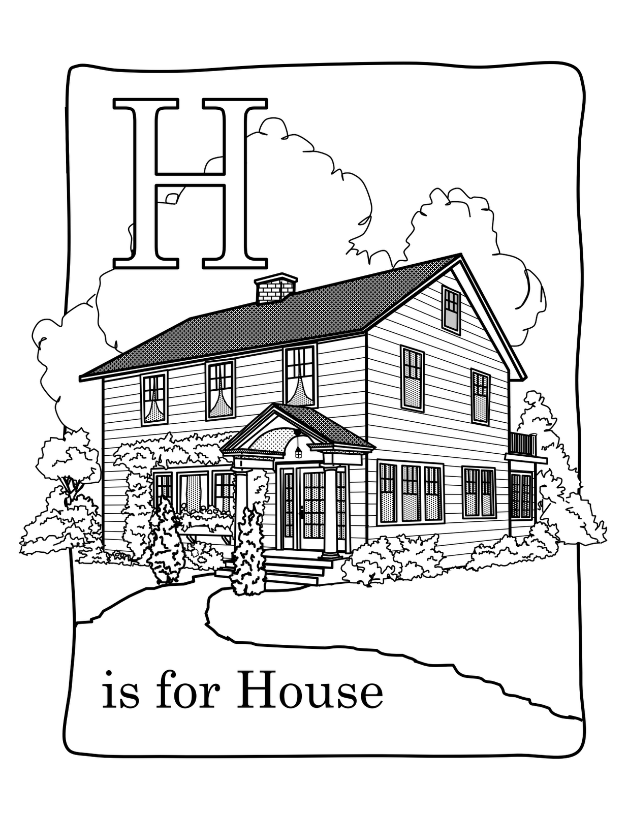 goodness gracious: h is for house...