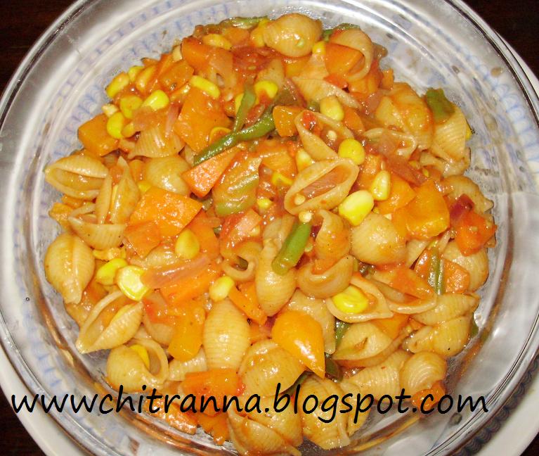 Chitranna: Vegetable Pasta