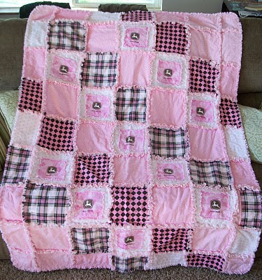 Deerecountry Quilts : Pink Rag Quilts