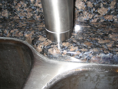 The Solid Surface Countertop Repair Blog: Granite Faucet Crack